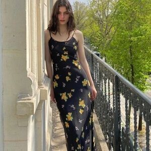Realisation Par | Dresses | Realisation Par Phoebe Silk Maxi Dress ...